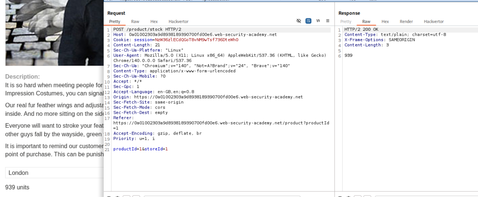 Walkthrough - XXE Portswigger labs | Yash's CyberSec blog